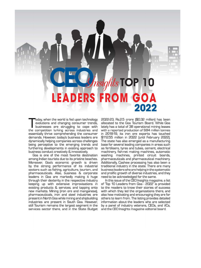 CEO Insights Magazine - 2022 | PDF
