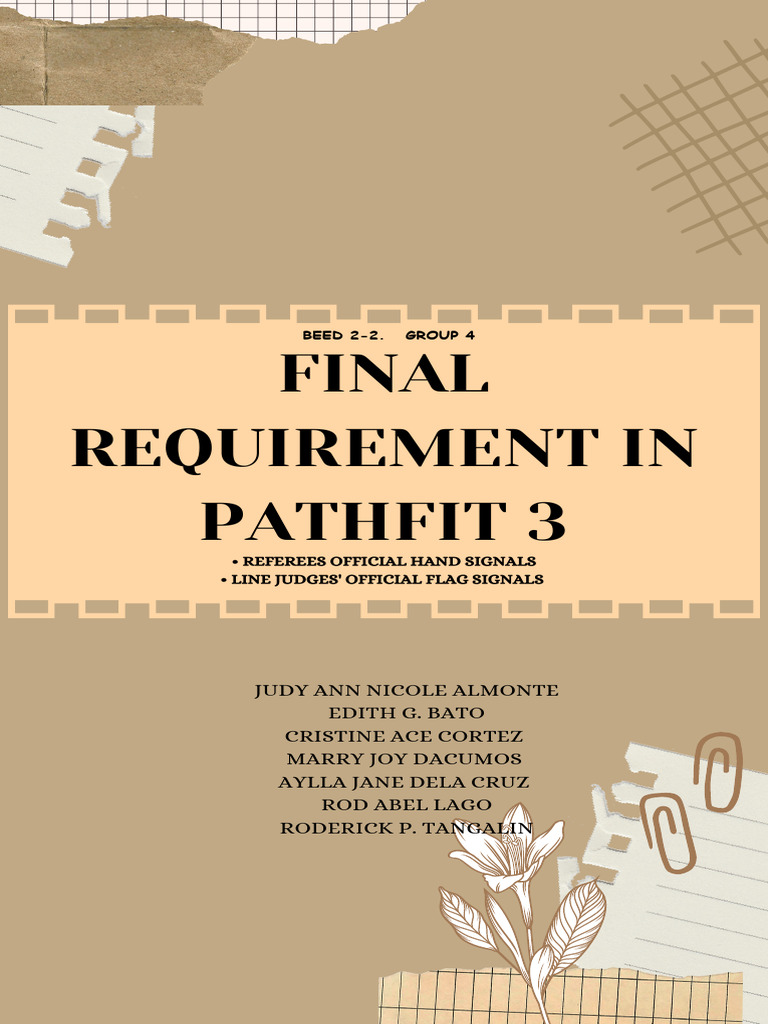 Pathfit Final Req | PDF