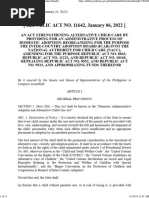 Ra 8552 | PDF | Adoption | Legal Guardian