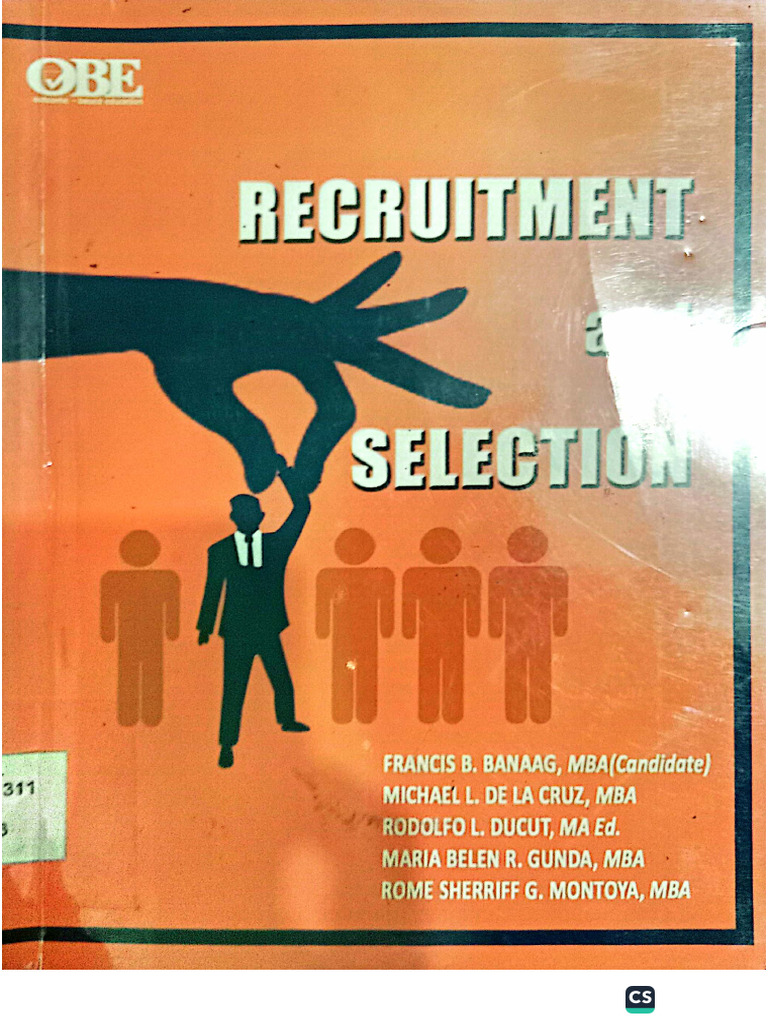 Chap9 Recruitment and Selection | PDF
