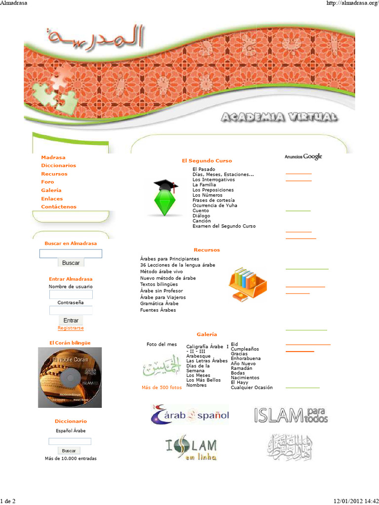 Almadrasa | PDF | Lingüística