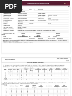 Formato de Estadísticas 911 PREESCOLAR | PDF | Educación de la primera infancia | Educación ...