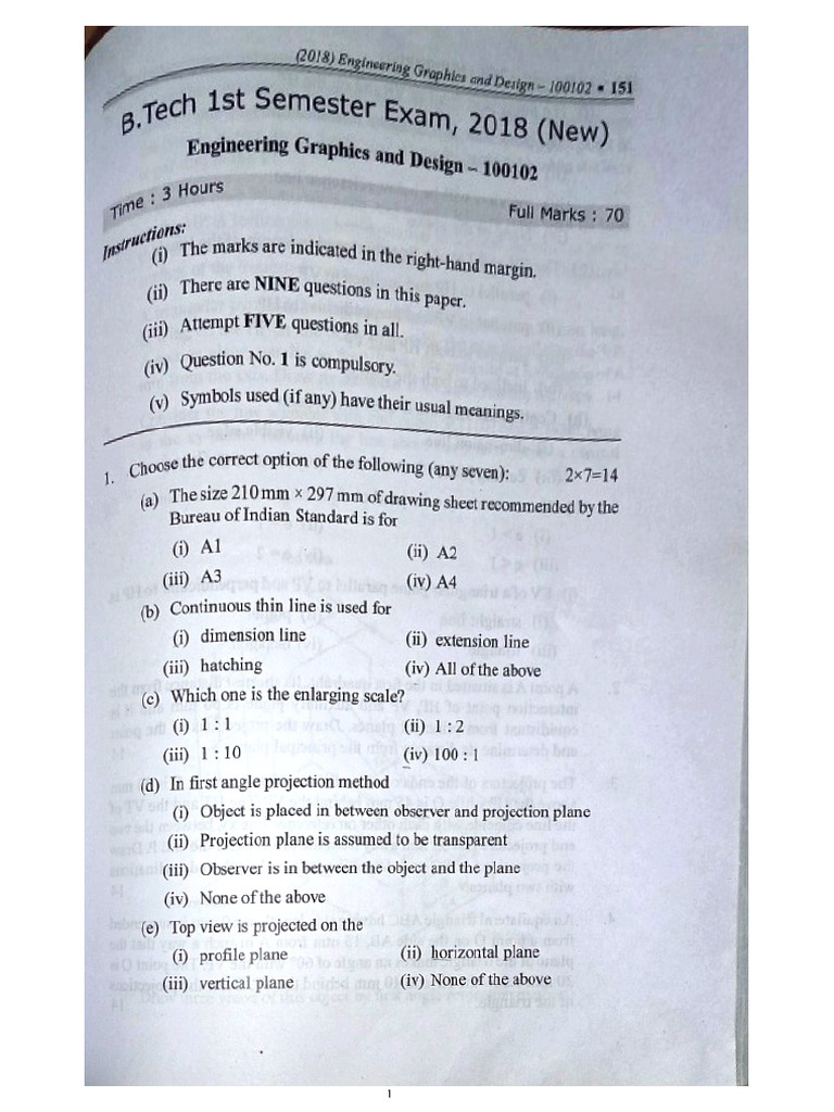 EGD Pyq 2018,2019,2020 by Rajeev'pathsala | PDF