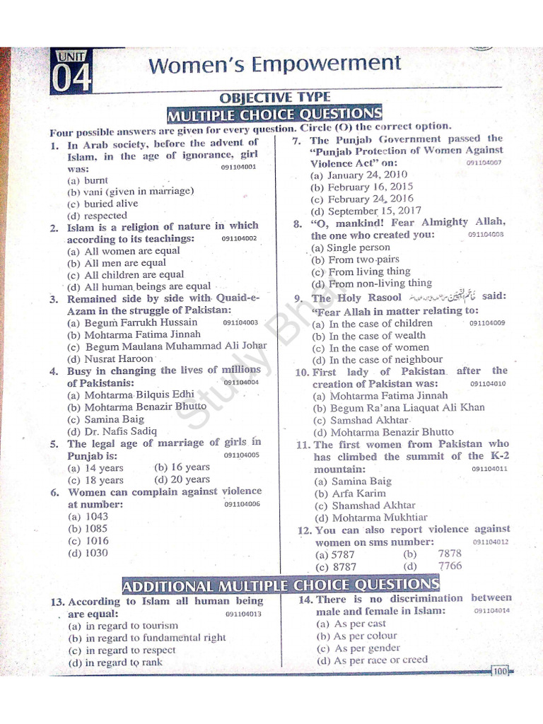 Pak Studies Chp 4 | PDF