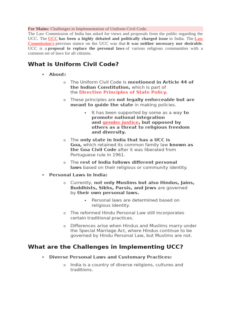 ucc | PDF | Government | Human Rights