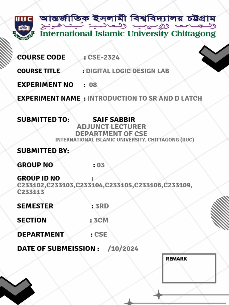 Coverpg DLD Ex9 | PDF