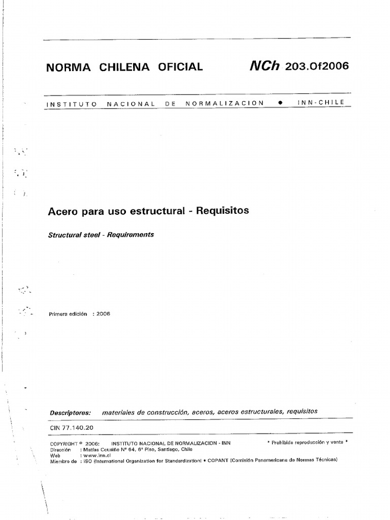 NCH 203.of2006 | PDF