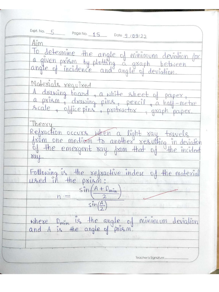 Physics Practicals | PDF