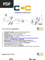 Gully Cricket 2023 - Rules and Regulations | PDF | Cricket | Bowling (Cricket)