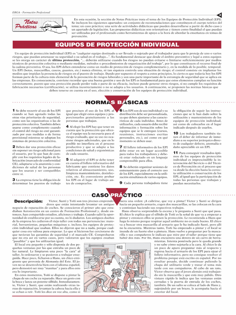 Caso Práctico EPIs | PDF