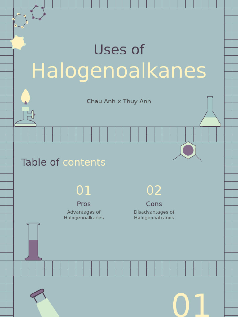 Pros and Cons of Uses of Halogenoalkanes | PDF
