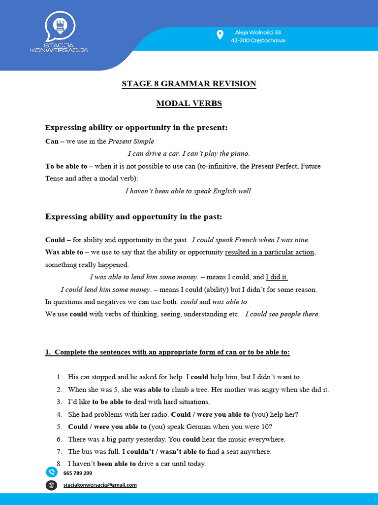 Stage 8 Grammar Revision Teacher | PDF | Perfect (Grammar) | Linguistics