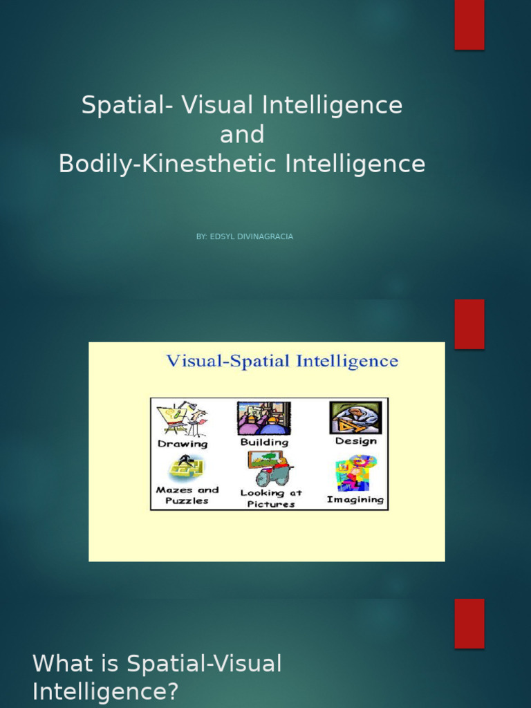 Understanding Spatial and Bodily Intelligence | PDF | Intelligence | Senses