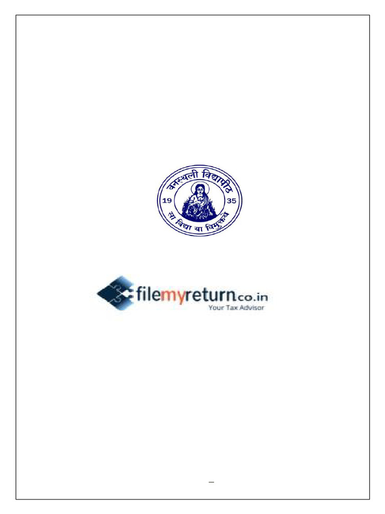 Mba Internship Reportisha Verma1945103 Pdf Taxes Income Tax 