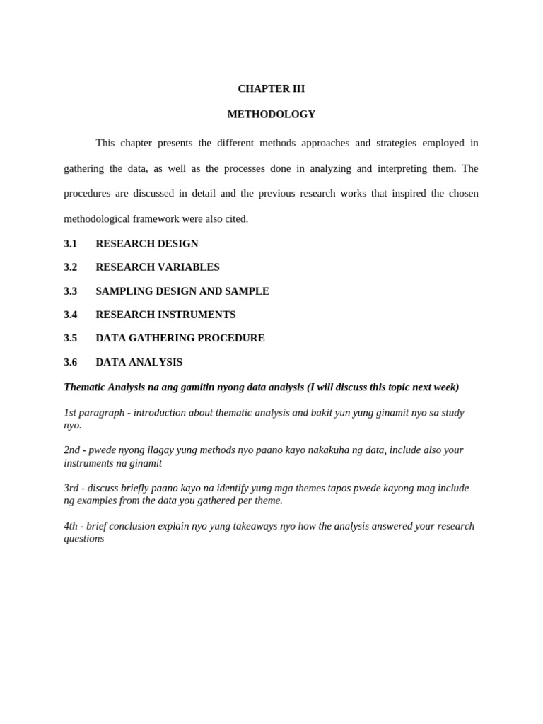 Guide-in-Writing-Data-Analysis-Chap4-ad-5 (1) | PDF | Methodology | Data