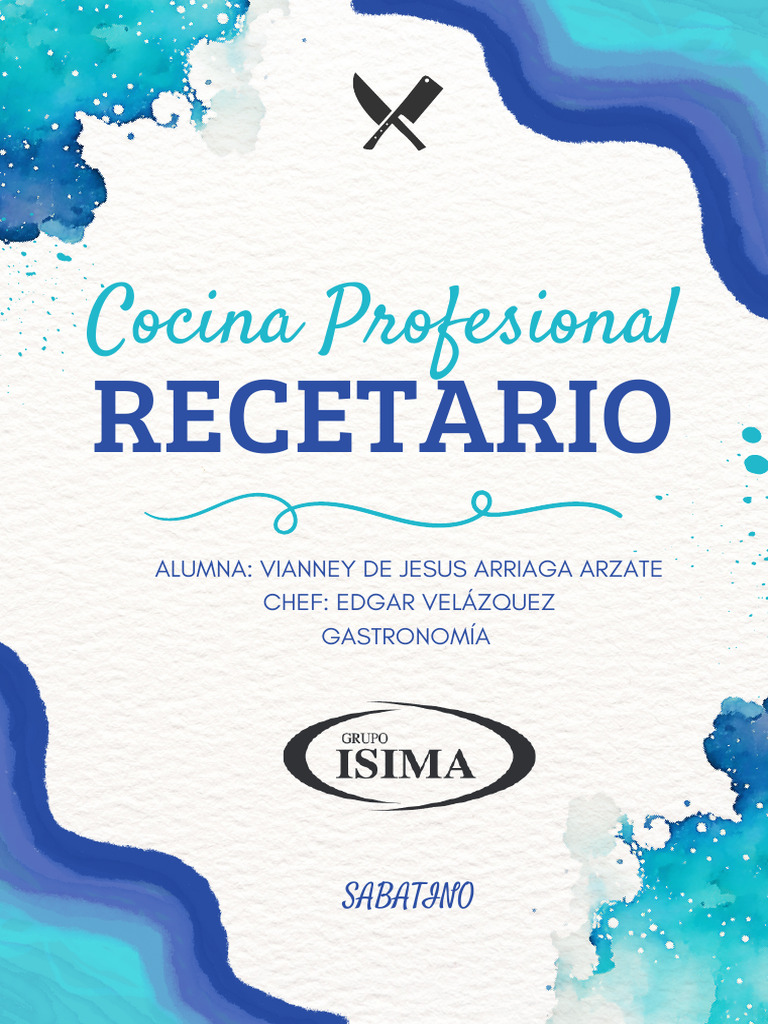 RECETARIO-1 | PDF | Stock (comida) | Cocinando