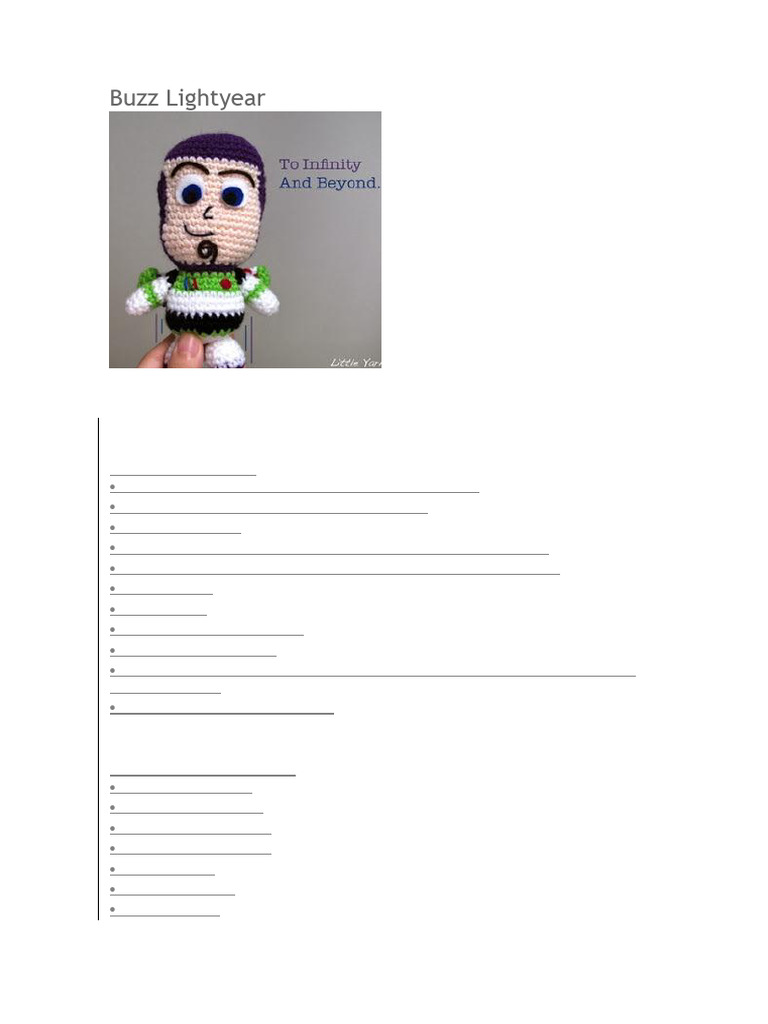 Buzz Lightyear | PDF | Color