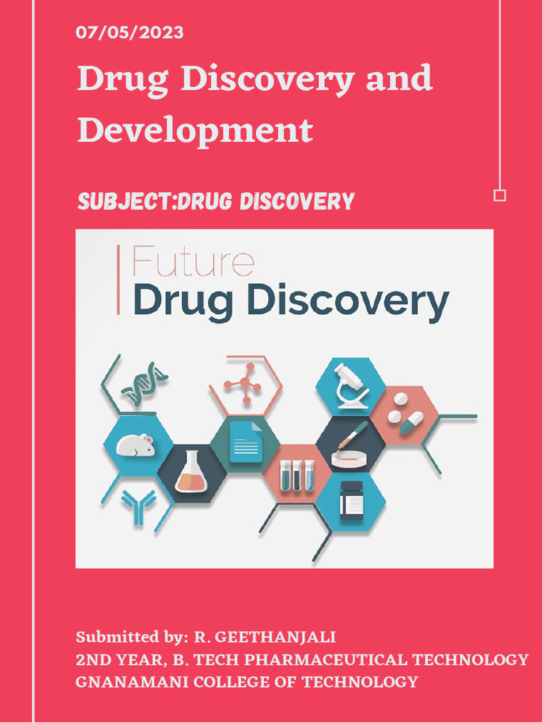 Project | PDF | Drug Discovery | Drug Development