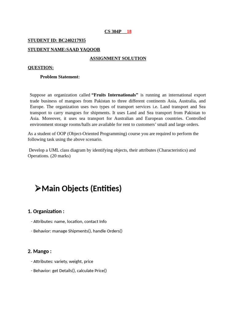 Mrk_Fall 2024_CS304P_1_BC240217935 | PDF