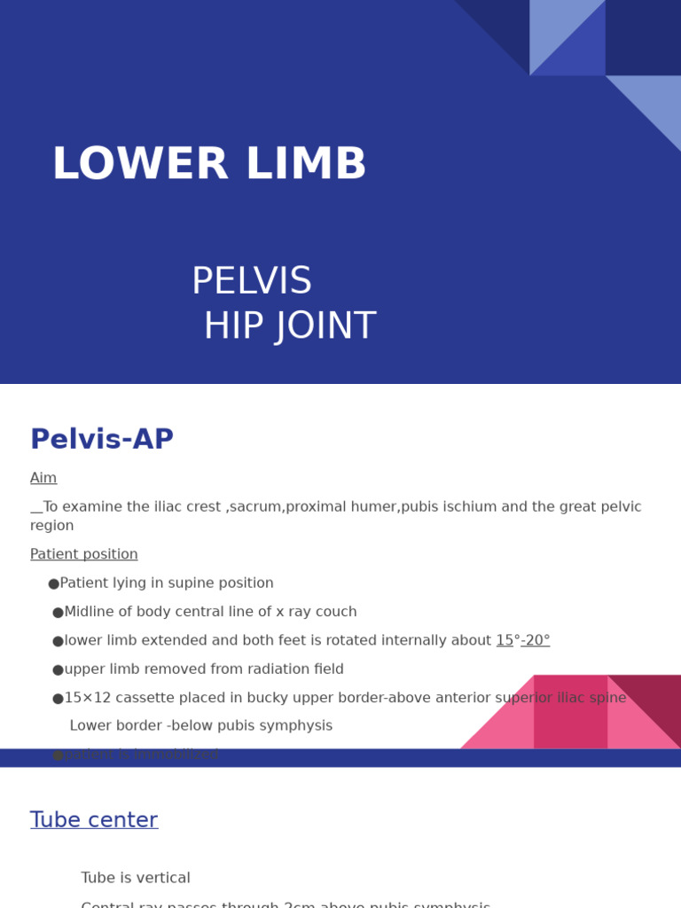 X ray position | PDF | Pelvis | Hip