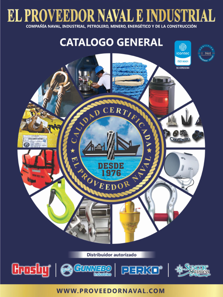 Catalogo Proovedor Naval | PDF
