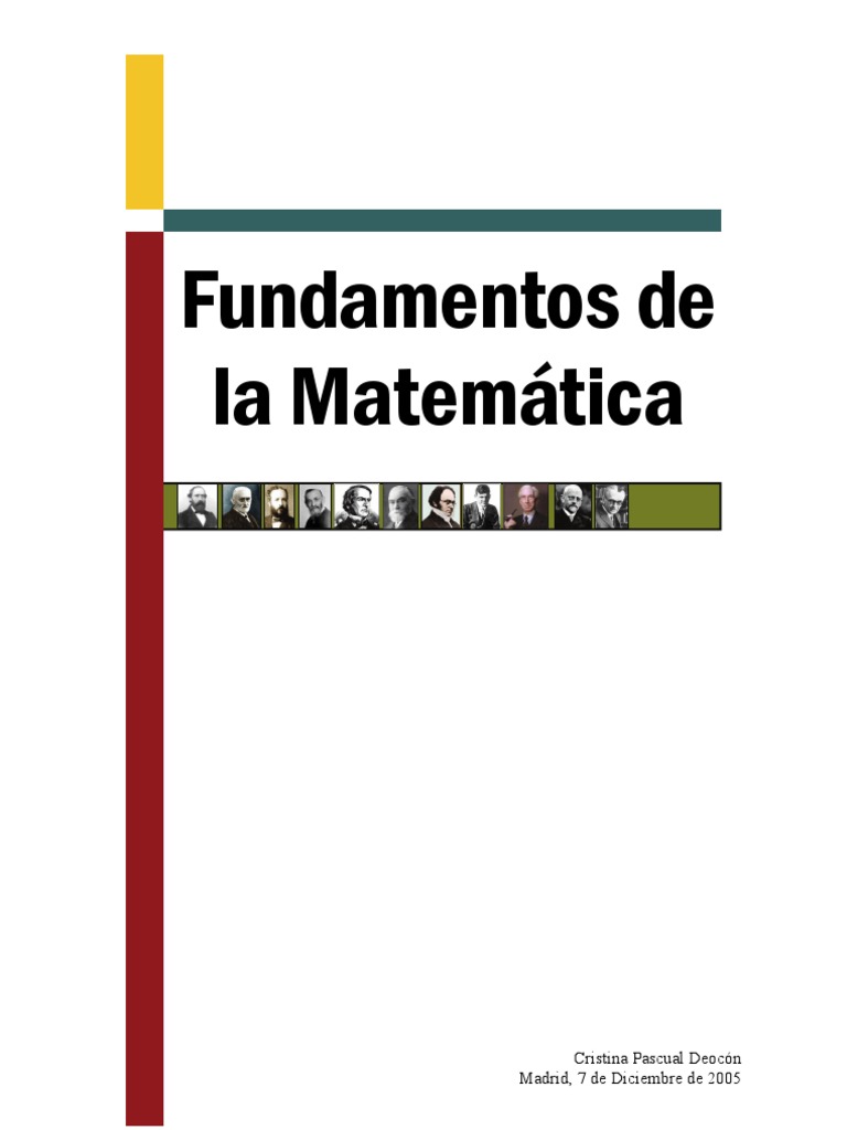 Fundamentos Matematicos | PDF