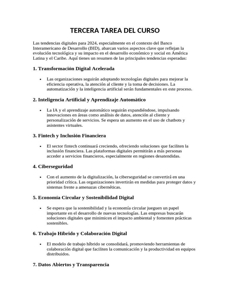 TERCERA TAREA DEL CURSO | PDF | Inteligencia artificial | Inteligencia (IA) y semántica