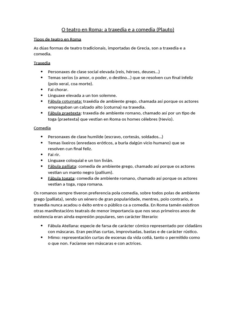 Teatro en Roma | PDF