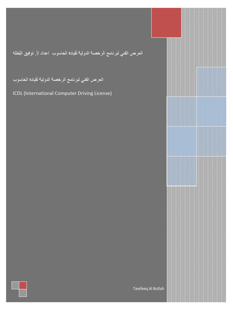 Profile33 ICDL | PDF