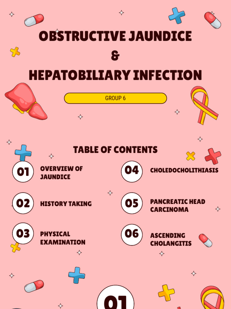 Obstructive Jaundice & Hepatobiliary Infection | PDF | Pancreatic ...