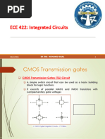 VLSI Design Unit 4 Transmission Gates | PDF | Cmos | Logic Gate