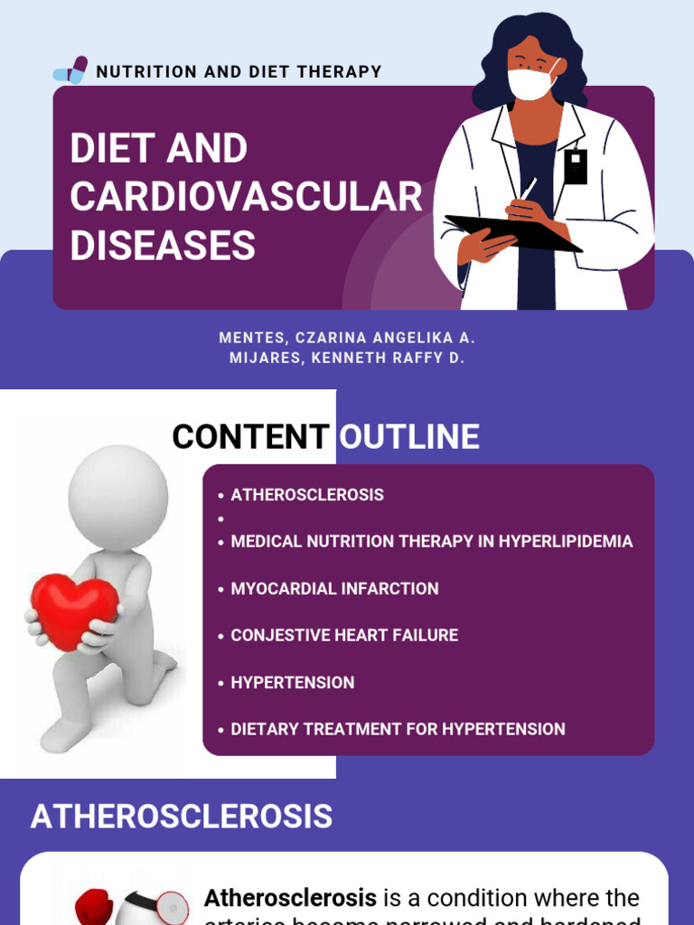Nutrition and Diet Therapy | PDF | Hypertension | Atherosclerosis