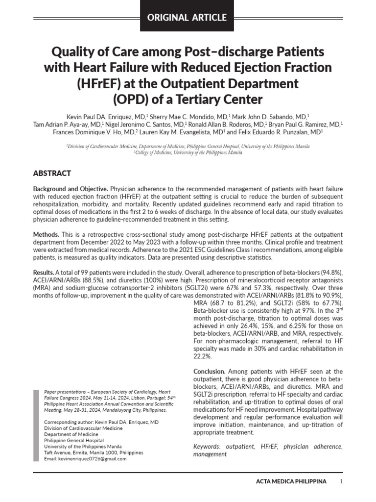 11251-Article Text-185875-1-10-20241021 | PDF | Heart Failure | Health Care