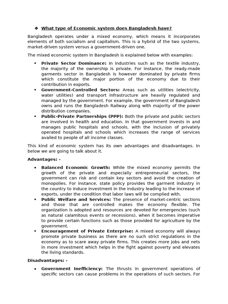 2 draft BA 1101 1 | PDF | Economic System | Public Utility