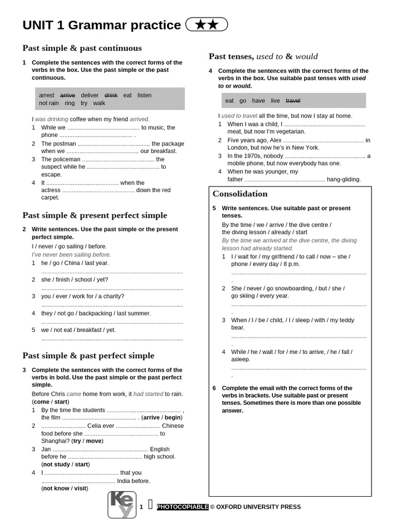 GRAMMAR 2 | PDF | Grammatical Tense | Linguistic Morphology
