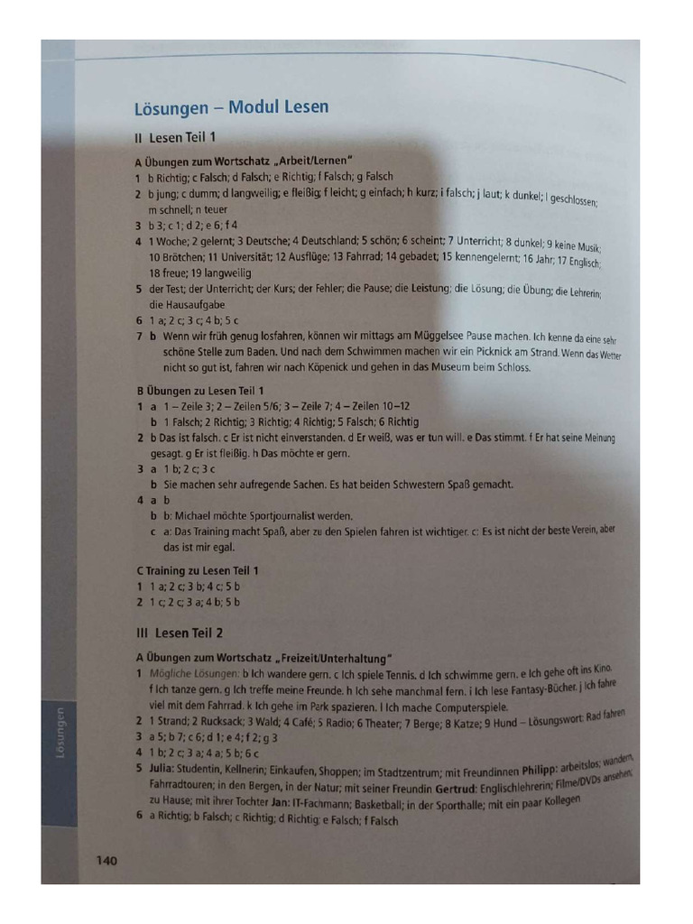 Goethe A2 Book Marking Scheme | PDF