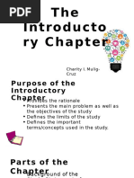 How To Write Chapter 1 of A Research: Basic Format | PDF | Hypothesis ...