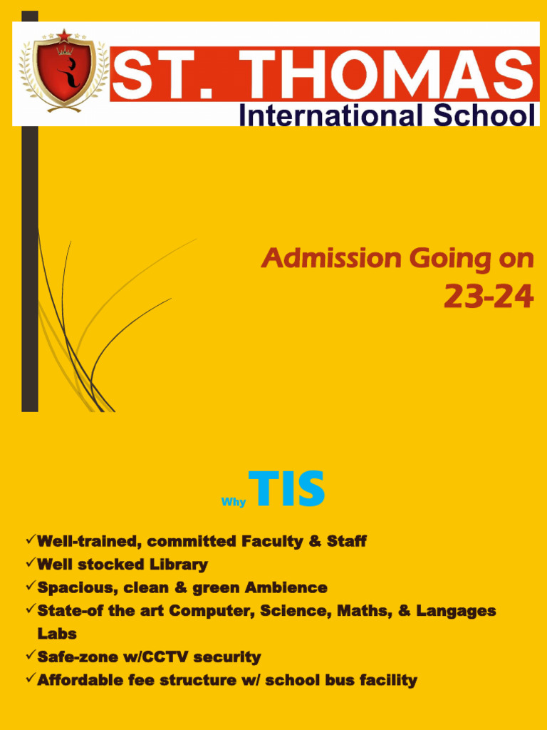 TIS - Flyer 1 | PDF