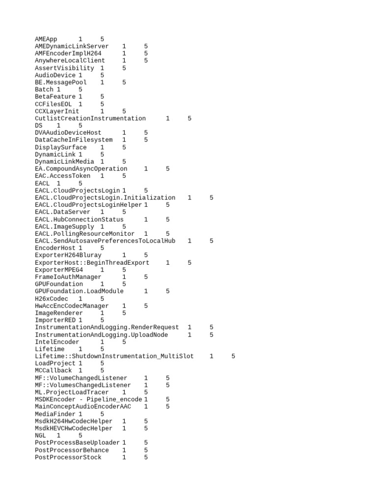 Trace Database | PDF
