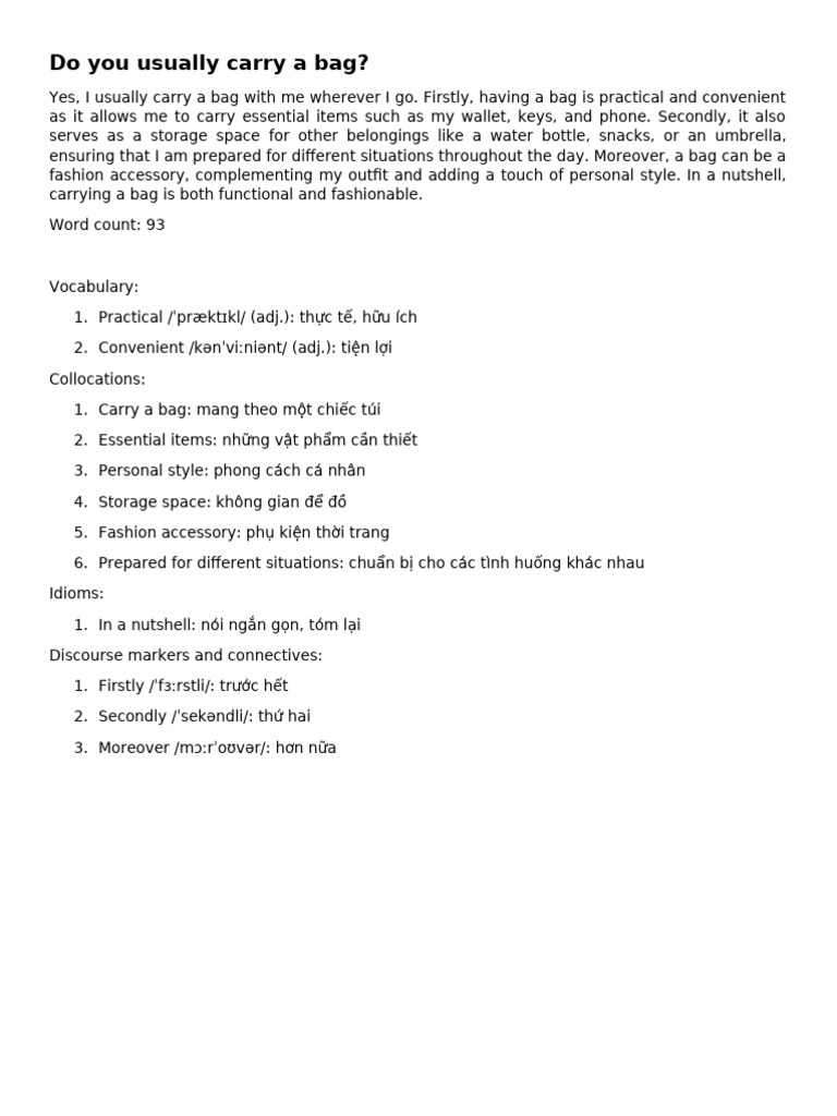 Bags | PDF
