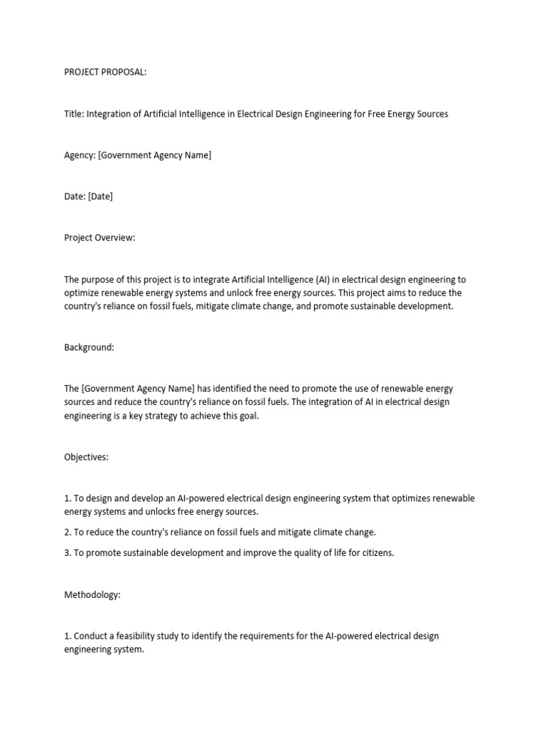 Project Proposal Pdf Artificial Intelligence Intelligence Ai