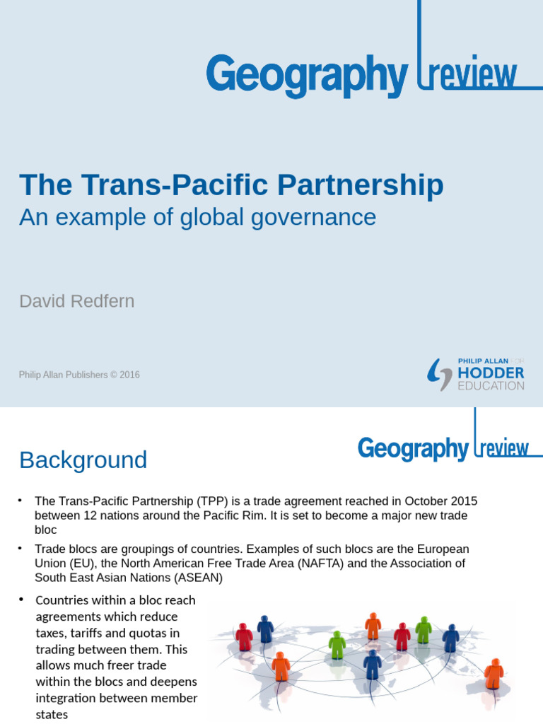 GeographyReview29 3TPP | PDF | Trans Pacific Partnership | Trade