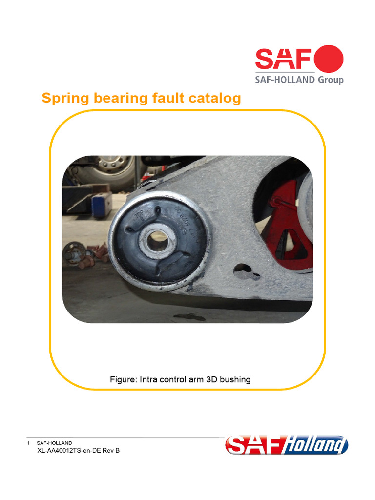 Fault Catalog Spring bearing -en revB | PDF | Screw | Wear