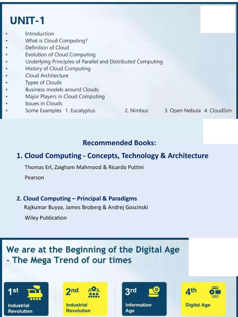 Unit 1 Cloud Computing Pdf 