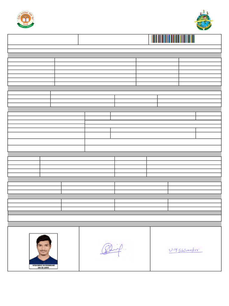 JEE Main 2018 Application Acknowledgement | PDF | Student Assessment ...