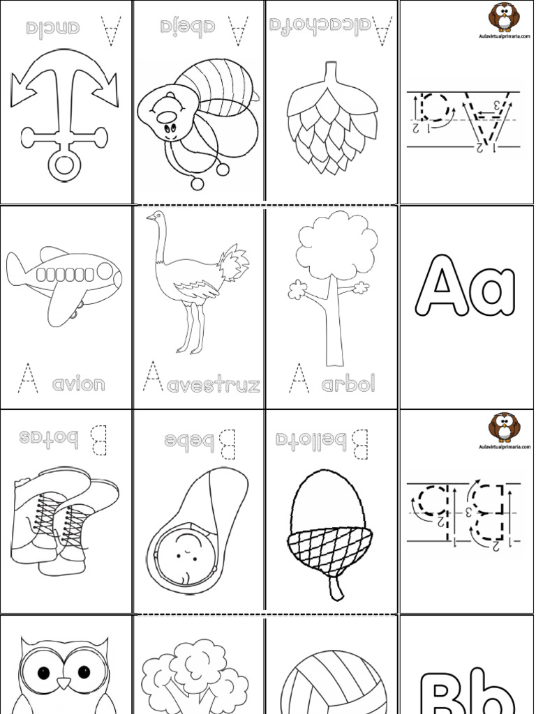 Mini libros del alfabeto | PDF