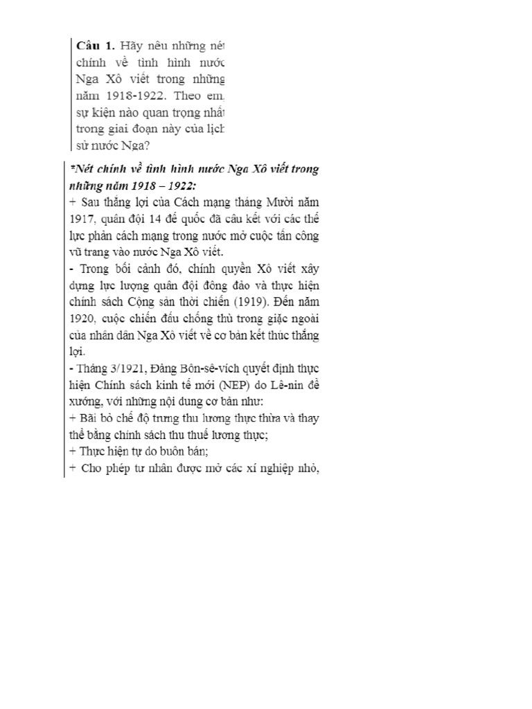 Nư C Nga Và Liên Xô | PDF