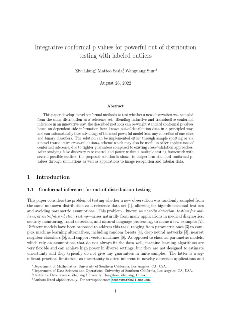 2208.11111v1 | PDF | P Value | Machine Learning