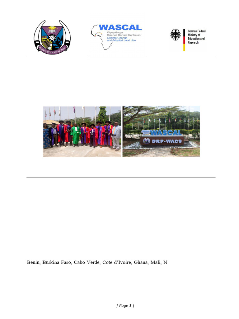 Call For Application For 6th Batch of DRP WACS | PDF | West Africa ...