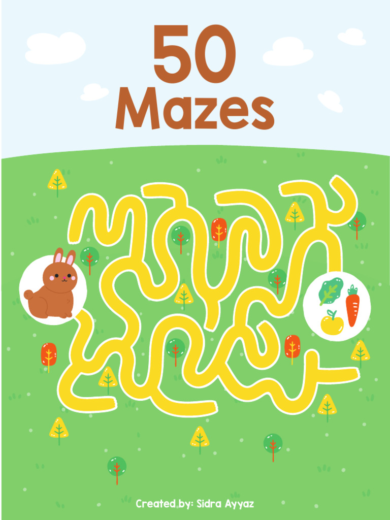 50 Fun Mazes for All Ages | PDF